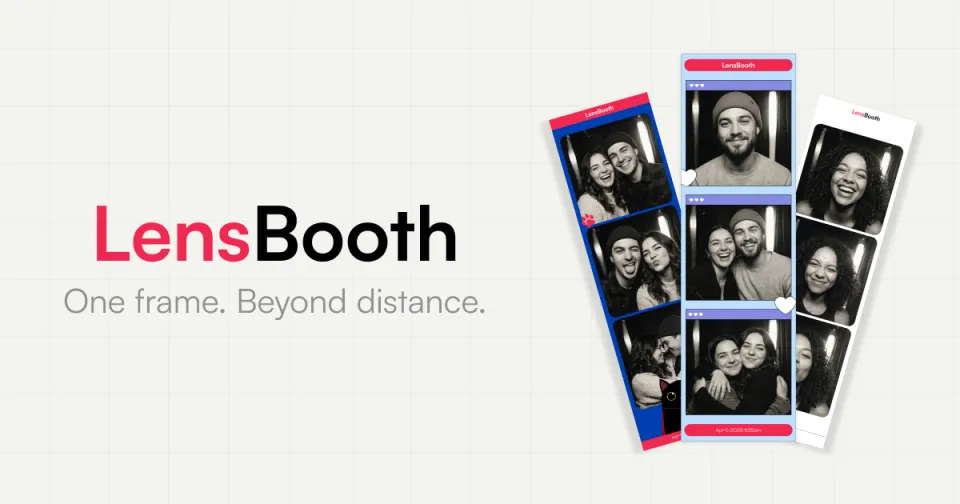 LensBooth | Free Online Photo Booth | Create Shared Photo Strips